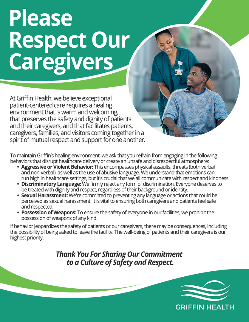 Griffin Health Launches “Respect Our Caregivers” Campaign to Address ...