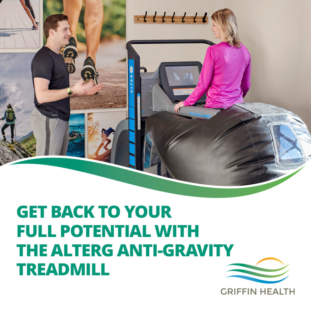 Get a Leg Up on Your Surgical Rehab with Alter-G | Griffin Health